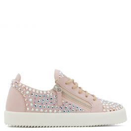 DORIS LOW JR. - Low top sneakers - Pink | Giuseppe Zanotti ® Outlet US